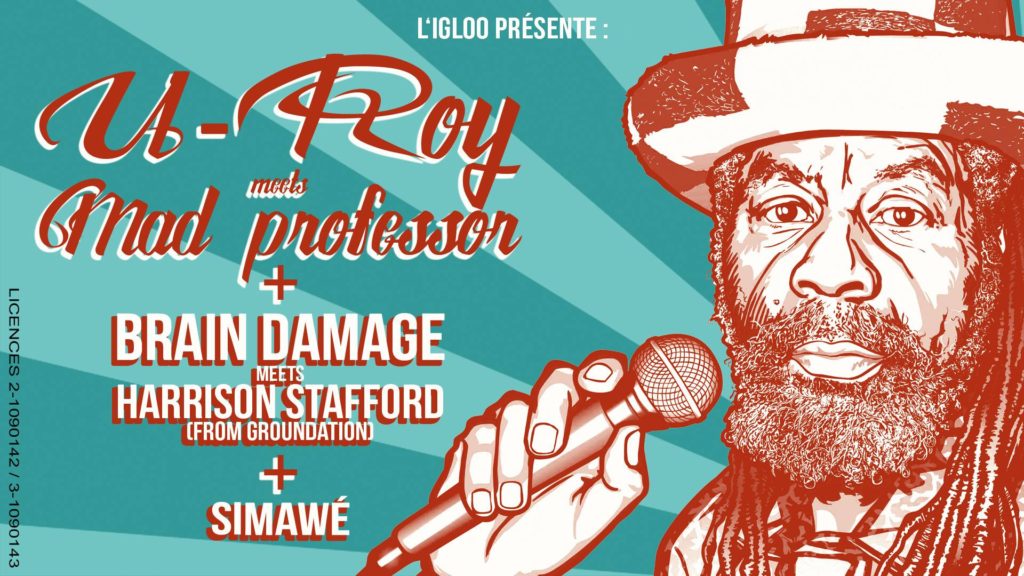 U-Roy & Mad Professor, Brain Damage & Harrisson Stafford, Simawe ...